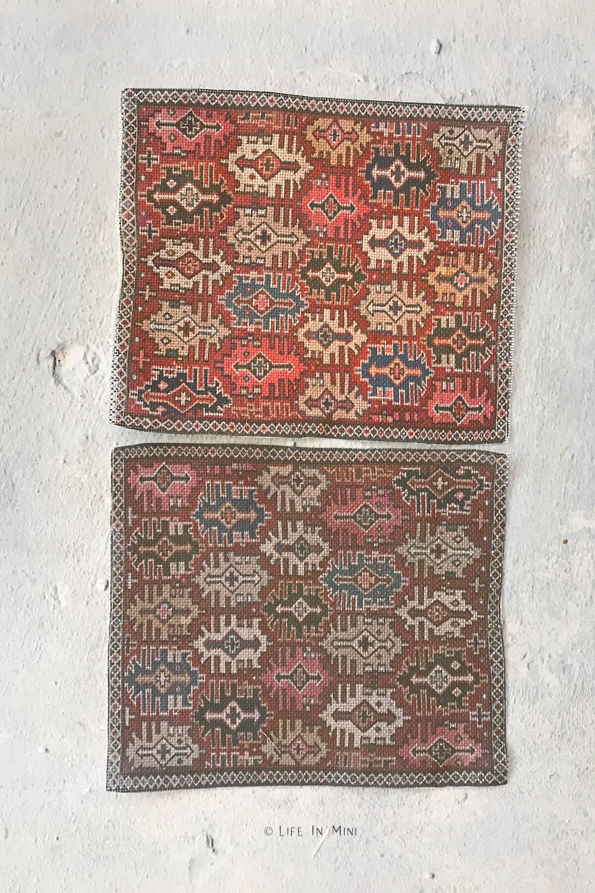 Dollhouse Rug Tutorial – Life in Mini