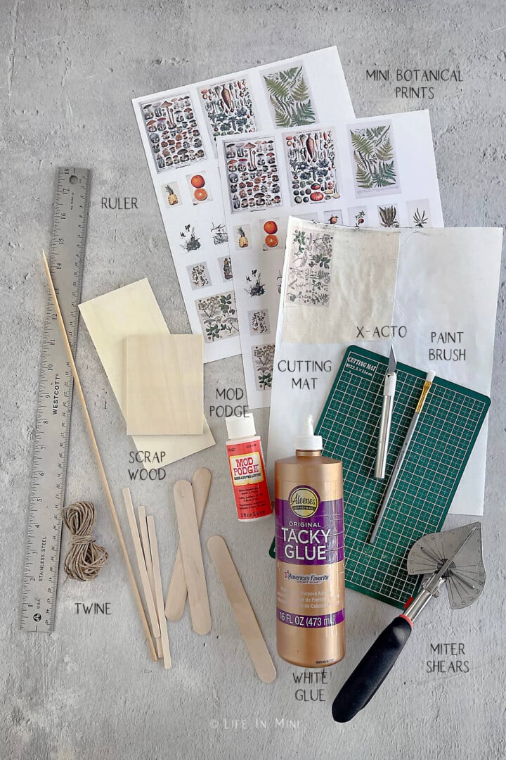 Miniature Gallery Wall – Life in Mini