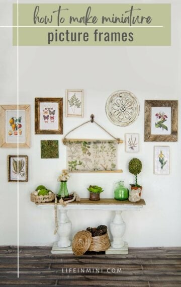 Miniature Gallery Wall – Life in Mini
